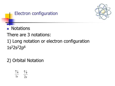 PPT Electron Configuration Notation With Atomic Structure Review PowerPoint Presentation ID
