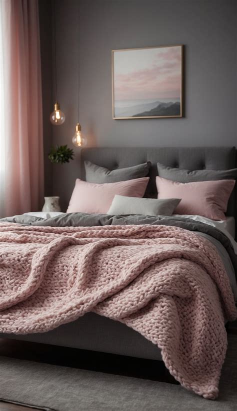 23 Grey And Pink Bedroom Ideas To Freshen Up Your Space