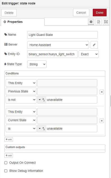 Trigger State Node To Block Messages Node Red Home Assistant Community