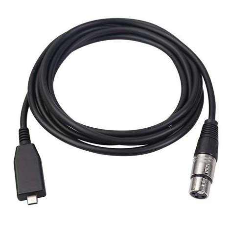 Promo OEM Female Mm Microphone Adapter Cable To USB Type C Connector Diskon Di Seller