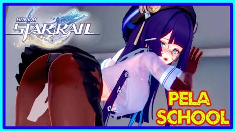 Honkai Star Rail Pela At School