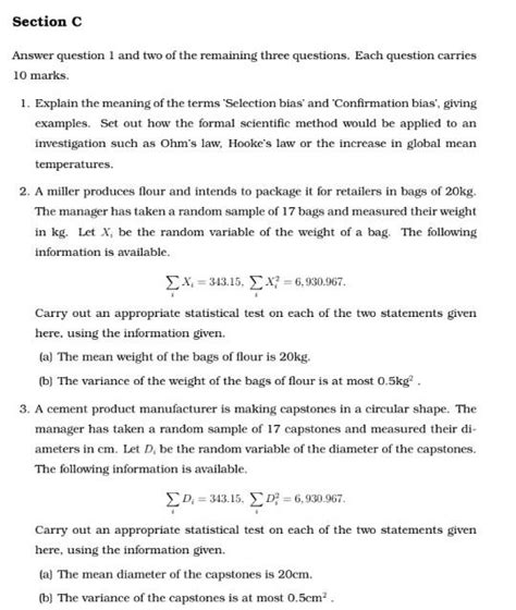 Solved Answer Question 1 And Two Of The Remaining Three
