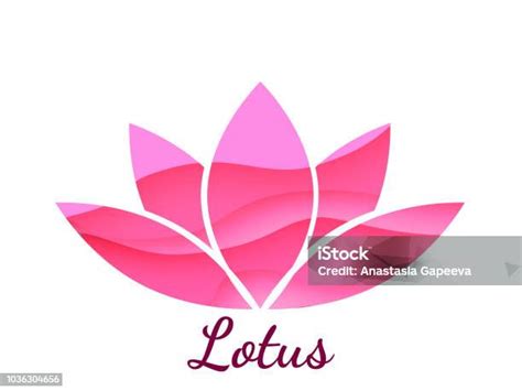 3d 종이 로터스 잘라 효과 벡터 일러스트 레이 션 0명에 대한 스톡 벡터 아트 및 기타 이미지 0명 그림자 꽃 나무 Istock