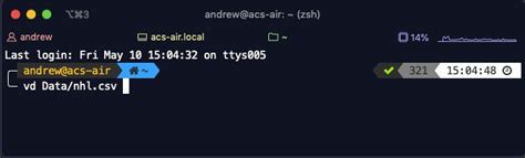 Data Wrangling At The Command Line By Andrew Stewart Medium