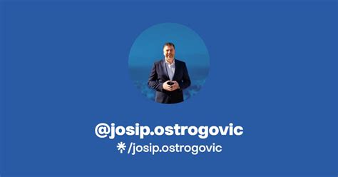 Josipostrogovic Twitter Instagram Facebook Tiktok Linktree