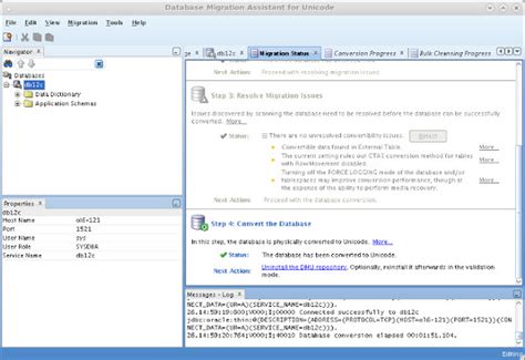 Database Migration Assistant For Unicode Dmu In Oracle Database 12c
