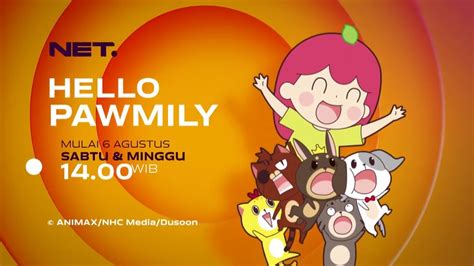 Hello Pawmily Promo Net 15s Versi 1 Youtube
