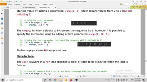 7 Looping Statement For Loop In Python Youtube