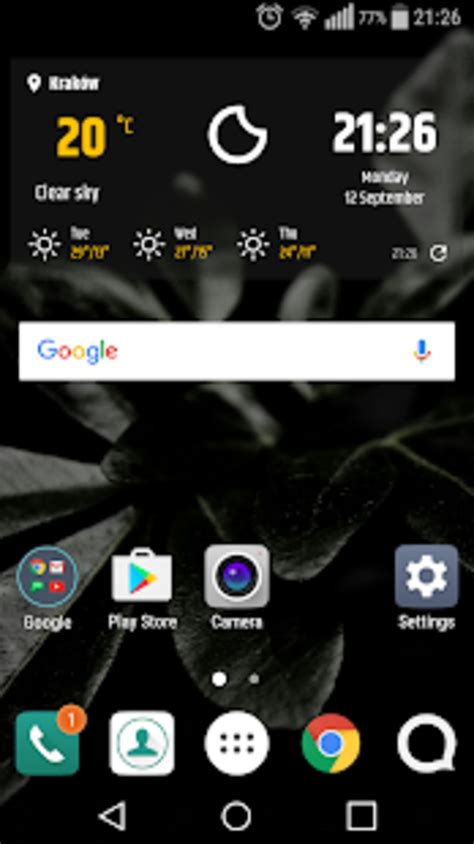Simple Weather Clock Widget Apk For Android Download