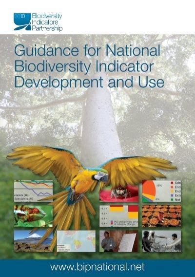 Guidance For National Biodiversity Indicator Development And Use