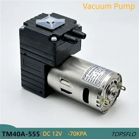 Tm40a 555 대용량 Dc 마이크로 피스톤 에어 펌프 소형 12v 다이어프램 펌프 음압 의료 진공 포장 펌프 분당 11l Aliexpress
