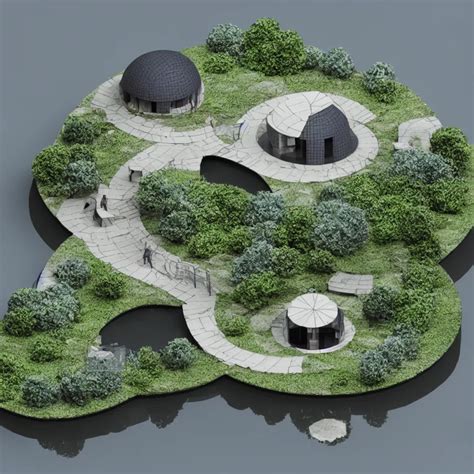 Architectural Model Isometric View D Render Stable Diffusion OpenArt
