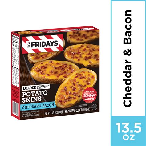 Tgi Fridays™ Loaded Bacon And Cheddar Potato Skin 135 Oz Box