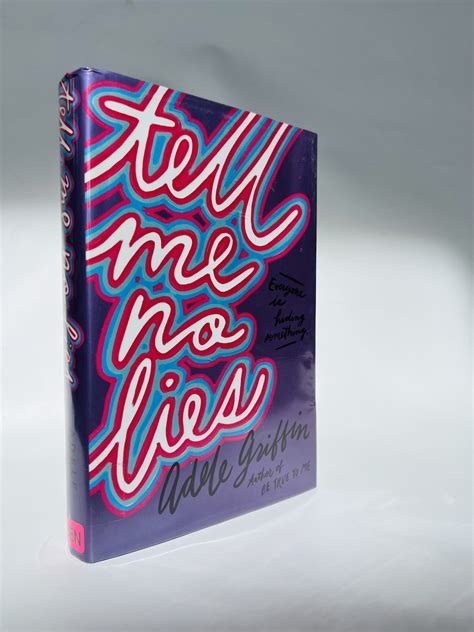 Tell Me No Lies By Adele Griffin Nhà Sách Kim Tây Nguyên