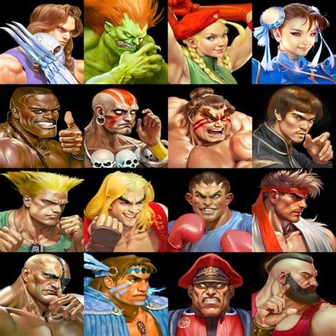 Who Is Your Favorite Street Fighter Character Any Version
