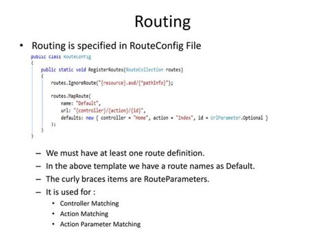 4 Introduction To Asp Net MVC Part II PPT