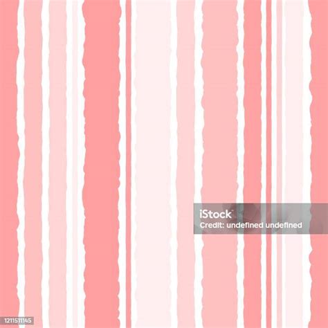 찢어진 종이 효과와 벡터 원활한 수직 줄무늬 패턴 직물 포장 벽지 직물을위한 간단한 디자인 0명에 대한 스톡 벡터 아트 및 기타 이미지 Istock