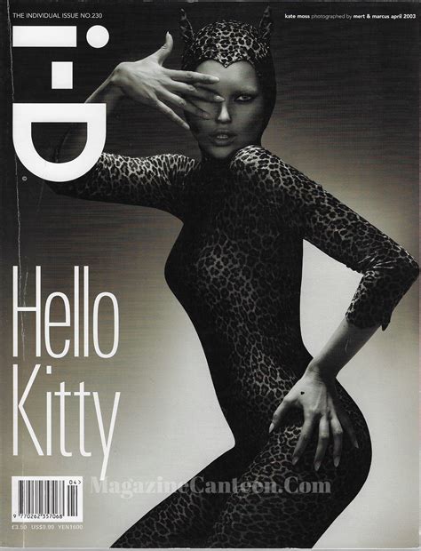 I D Magazine 230 Kate Moss 2003 Magazine Canteen