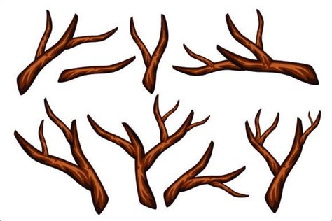 Set Of Tree Branch Of Branches Graphic By Edywiyonopp · Creative Fabrica