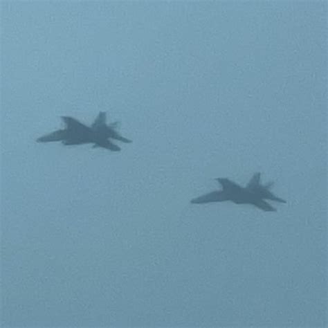 F18s Fighter Jets Over The City Just Now R Sanfrancisco