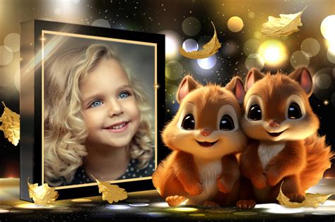 Elizabeths Autumn Fall Fun 🍁 2 2 Cartoon Squirrel Squirrel