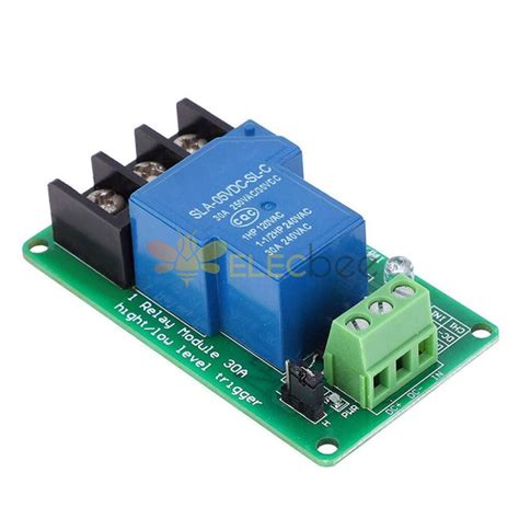 Channel Relay Module A With Optocoupler Isolation V Supports High And Low Trigger