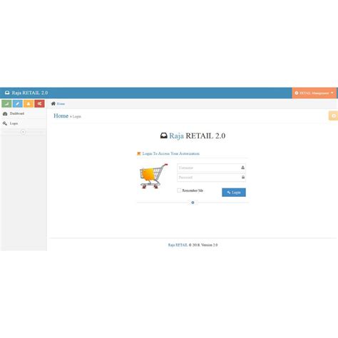 Jual Source Code Aplikasi Penjualan Retail Berbasis Web Raja Retail