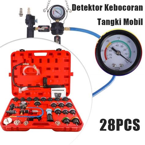 Jual 28pcs Radiator Tester Alat Radiator Pressure Tester Set Universal