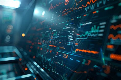 Medical Indicators And Charts Display For Research Analysis In A Clinical Laboratory Environment