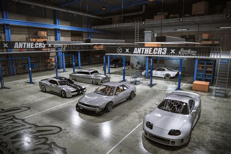 Building A Tuning Workshop R Blender