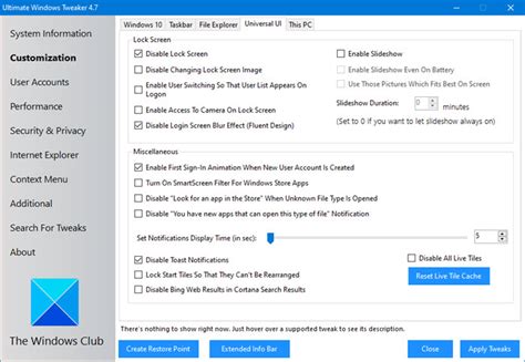 Ultimate Windows Tweaker 4 7 Lets You Disable Bing Web Search Results