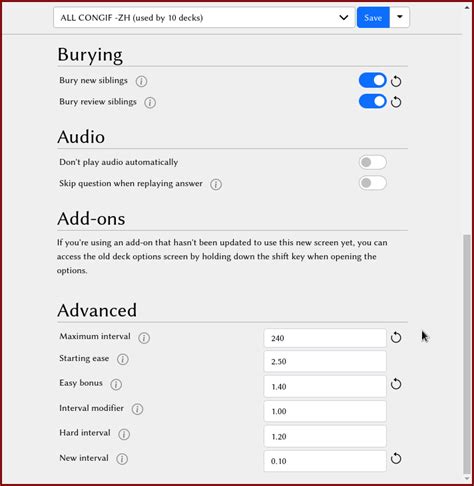 Better Anki Settings And Update On Daily Results R Anki