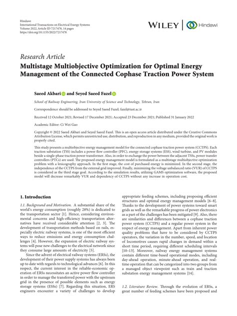 Pdf Multistage Multiobjective Optimization For Optimal Energy Management Of The Connected