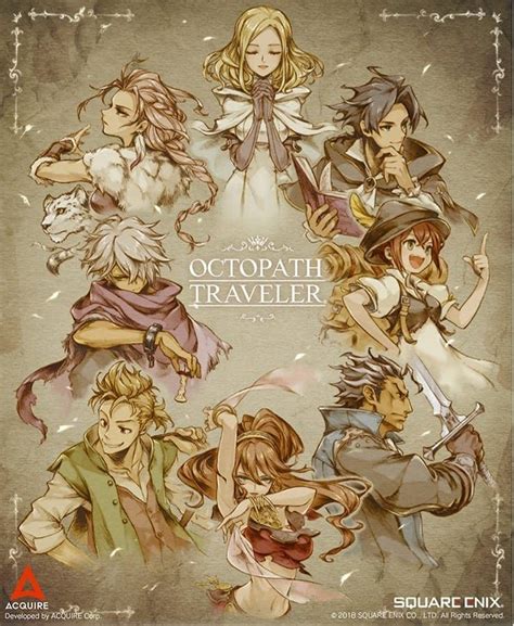 Launch Art By Masayoshi Nishimura Octopath Traveler Art Gallery Artofit