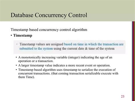 Chapter Three Concurrency Control Techniquesetuppt