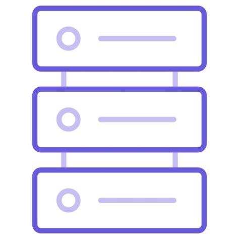 Premium Vector Database Vector Illustration