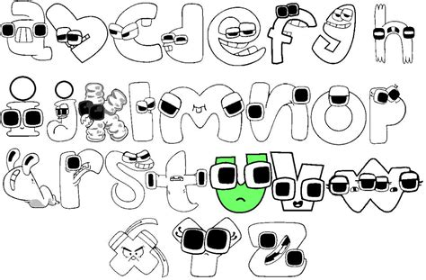 This Is What Would If The Lowercase Alphabet Lore Letters Get Their Colors Extracted You Can