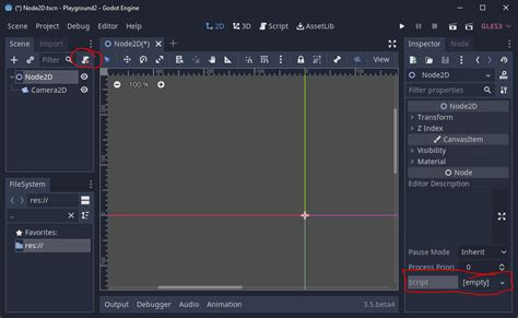 Script Icon In The Scene Dock Not Updateing · Issue 60295 · Godotenginegodot · Github
