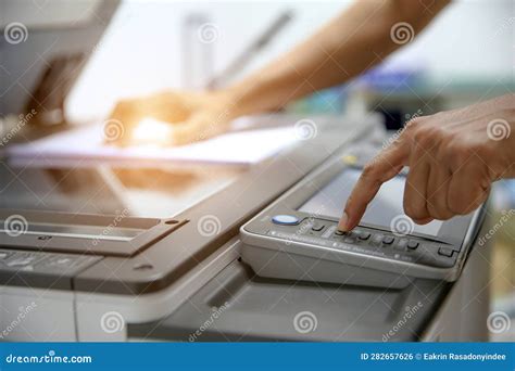 Photocopier Printer The Copier Or Photocopy Machine Office Equipment