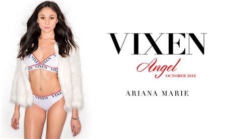 Vixen Angel Of The Month October 2016 Ariana Marie Freeones Blog