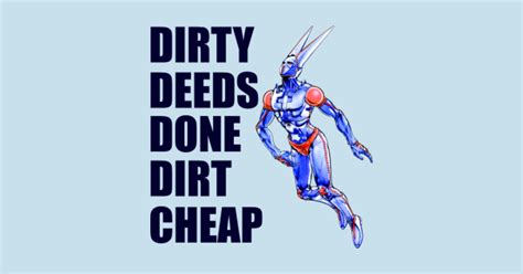 Dirty Deeds Done Dirt Cheap Part 2 Jojos Bizarre Adventure Hoodie