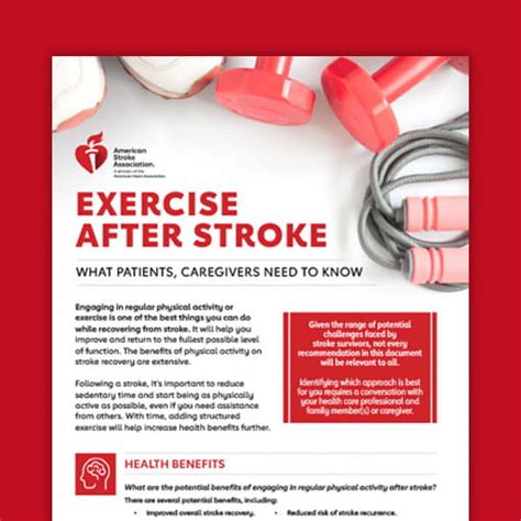 Exercise American Stroke Association