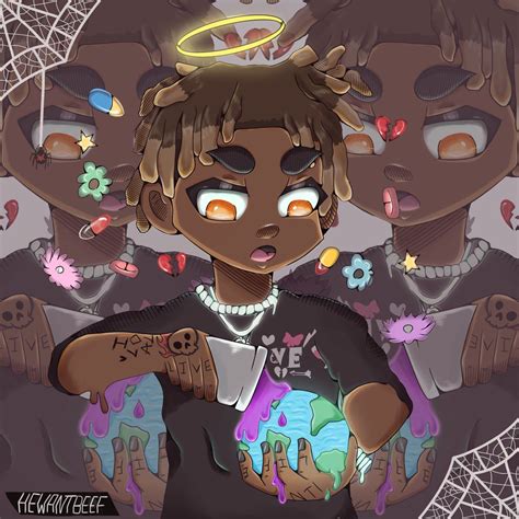 The Wrld Is Yours🌍🧃 Swag Cartoon Anime Rapper Anime Character Design