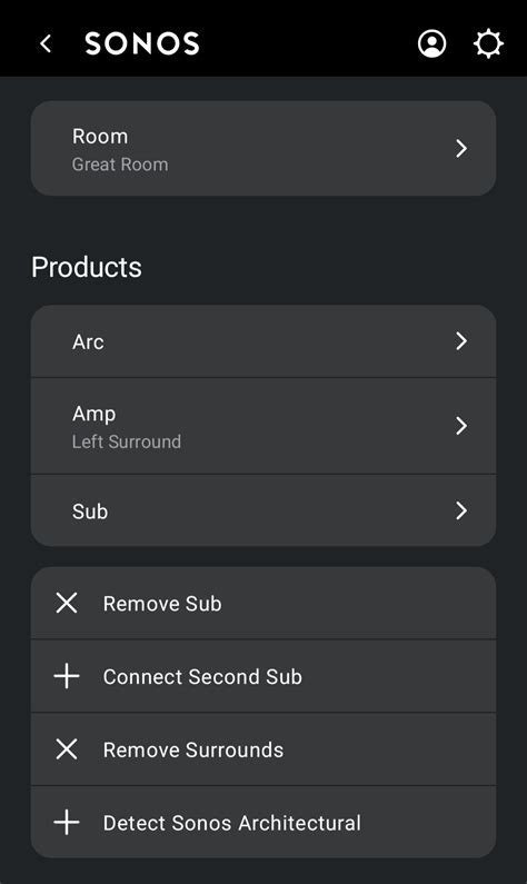 Sonos Amp Displays Left Surround In Sonos App Sonos Community