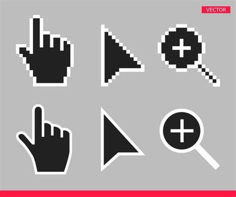 Gaming Mouse Cursor Vector Art Icons And Graphics For Free Download