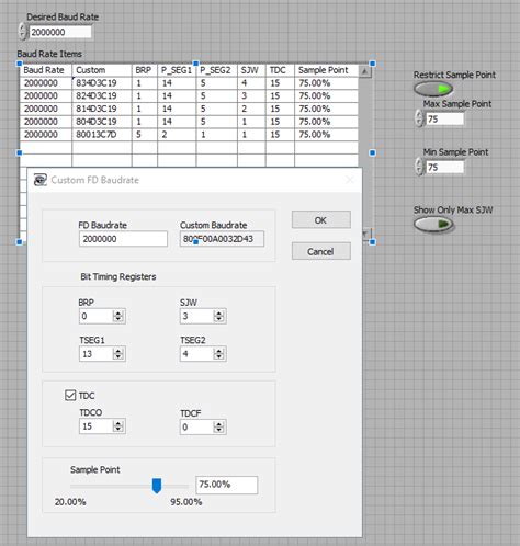 Solved Custom Baud Rate Calculator Vi Ni Community