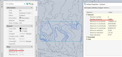 Create Surface From Gis Data Number Of Points Mismatch Autodesk