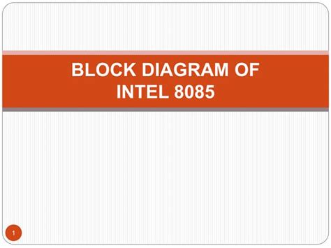 blockdiagramof8085 ppt operating systems computer software and