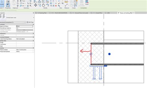 solved structural connection embedded beam seat moves end of beam
