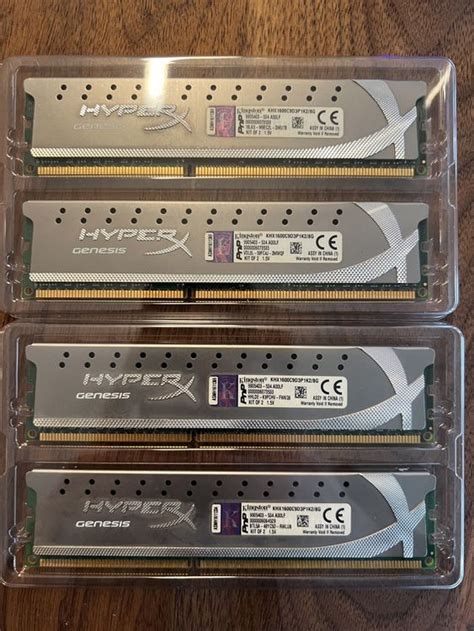 Kingston Hyper X Genesis DDR 3 Ram 4x4GB Gebraucht in Wädenswil für CHF 13 mit Lieferung auf